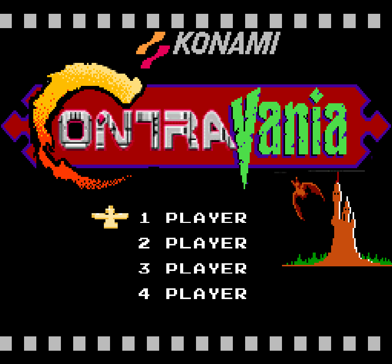 Contra Title Screen Contra: Legacy Of War